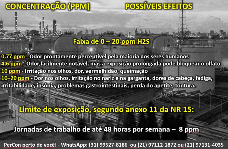 Os riscos e a importância de monitorar o H2S (Gás Sulfídrico ...